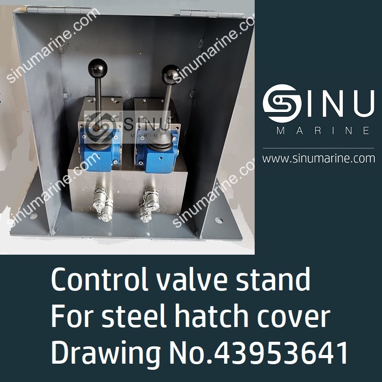 Control valve stand A for steel hatch cover Dwg. No.43954945 ,43954946 ...