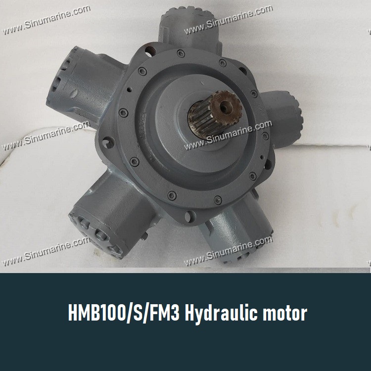 Windlass/luffing/hosting/mooring hydraulic motor HMB100/S/FM3