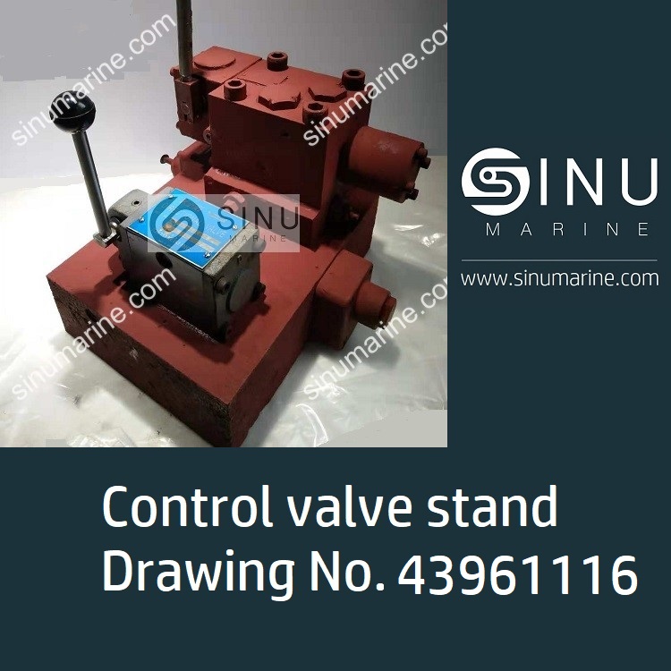 Control valve stand Dwg.No.43961116,NDVG-06R-13,TFNG-04,DG17S4-16C