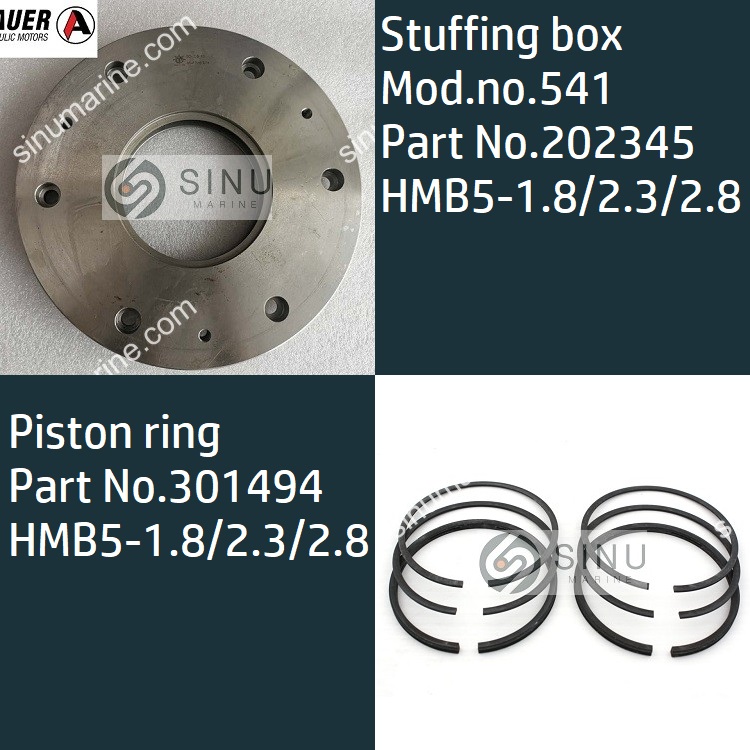 Stuffing box For hydraulic motor HMB5-1.8 no.541 part no.202345