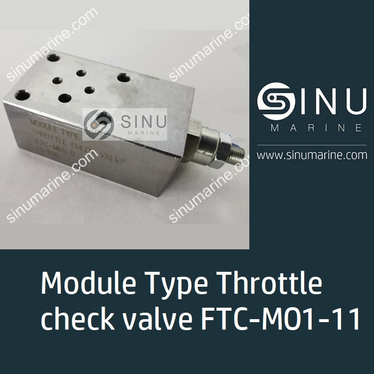 Module Type Throttle check valve FTC-MO1-11
