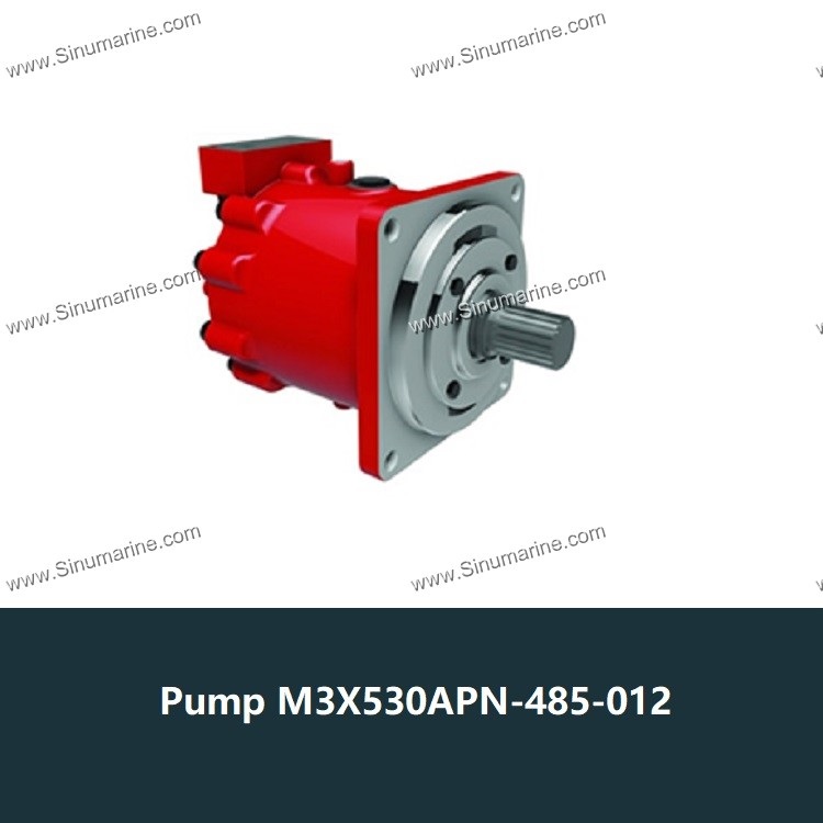 M3X530APN-485-012A hoisting-luffing motor for deck crane KHM-3026S