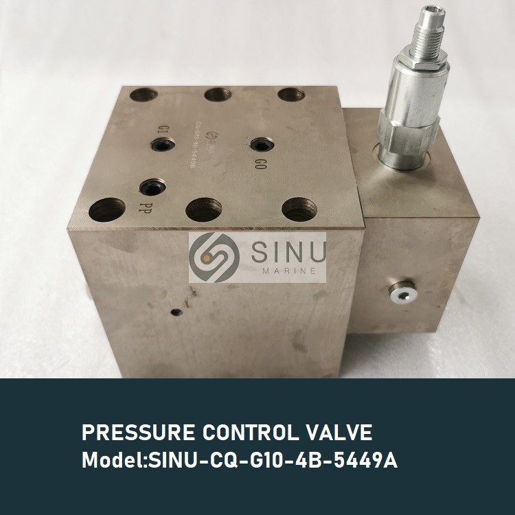 PRESSURE CONTROL VALVE Model:CQ-G10-4B-5449A FOR DECK CRANE