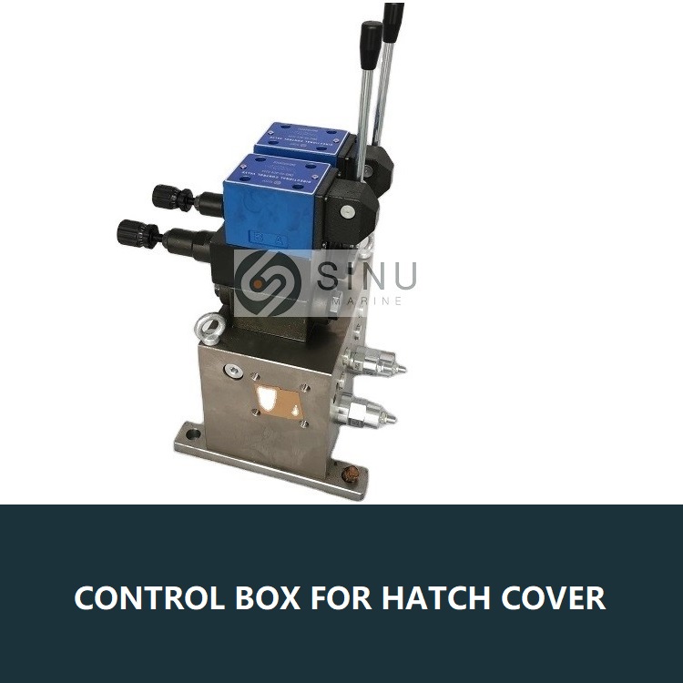 CONTROL BOX FOR HATCH COVER DECK CRANE HYDRAULIC VALVES