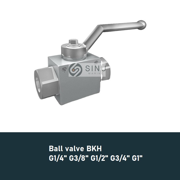 HOOG Ball valve BKH G1/4" G3/8" G1/2" G3/4" G1" Steel ball valve