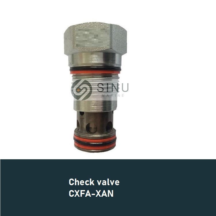 Check valve CXFA-XAN for valve block ship hydraulic spare parts