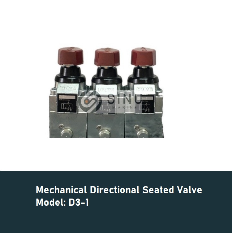 Hydraulic Mechanical Directional Seated Valve D3-1