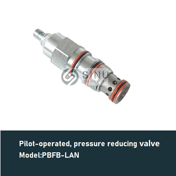 PBFB-LAN Pilot-operated, pressure reducing/relieving valve