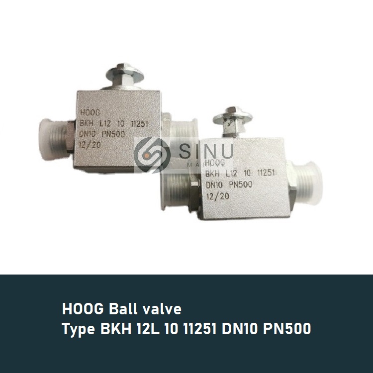HOOG Ball valve type BKH 12L 10 11251 DN10 PN500