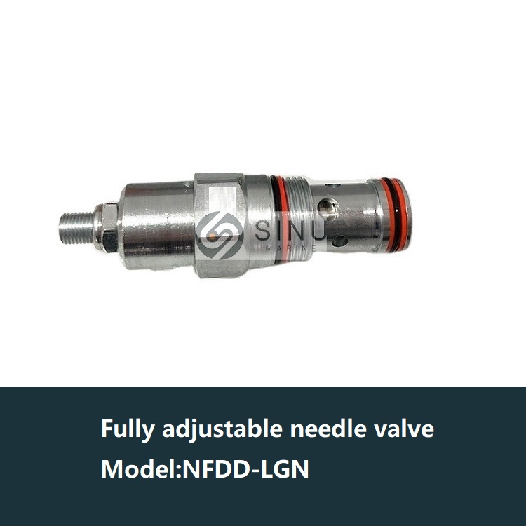 NFDD-LGN Fully adjustable needle valve for valve block/valve group