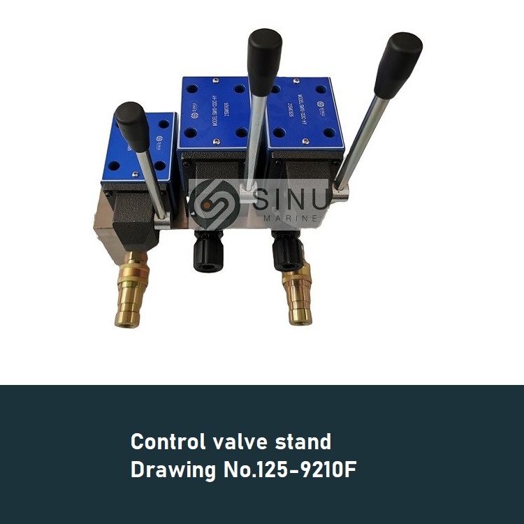 Control valve stand Drawing No.125-9210F