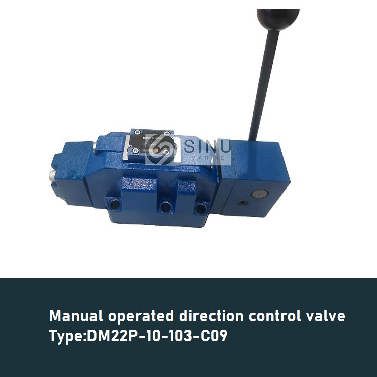DM22P-10-103-C09 Manual operated direction control valve for deck hatch ...