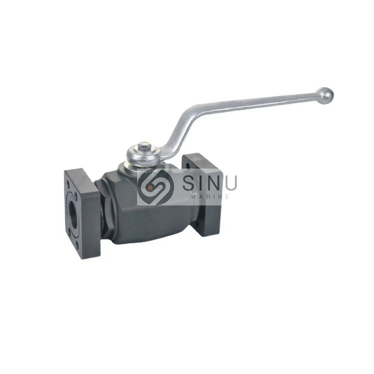 Hydraulic ball valve DN30 for hatch,Dwg.No.269-983-3