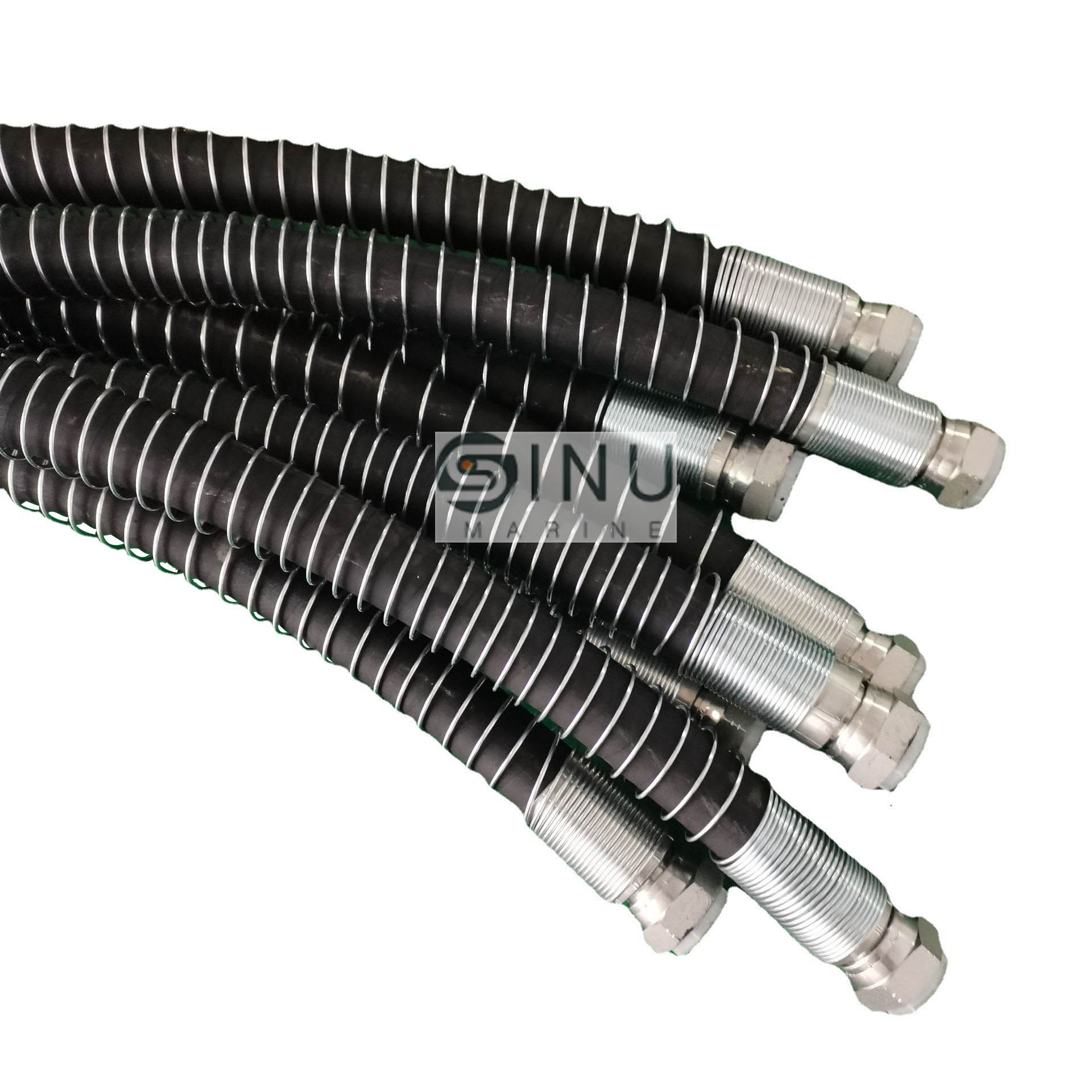 Cylinder hose for hatch cover,LENGTH -1900mm, WITH PROTECTOR (SUS ...