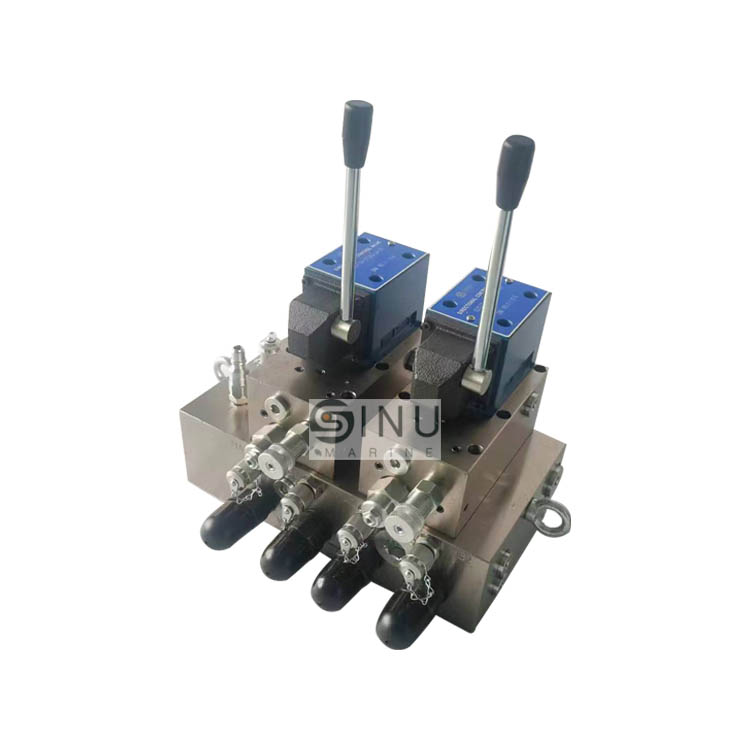 Marine Control valve block DRAWING NO.1-115089WD-7020