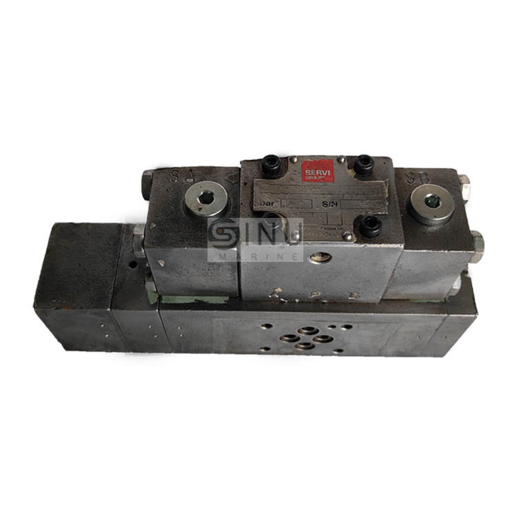 Double speed switching valve for STAFFA HMC hydraulic motor