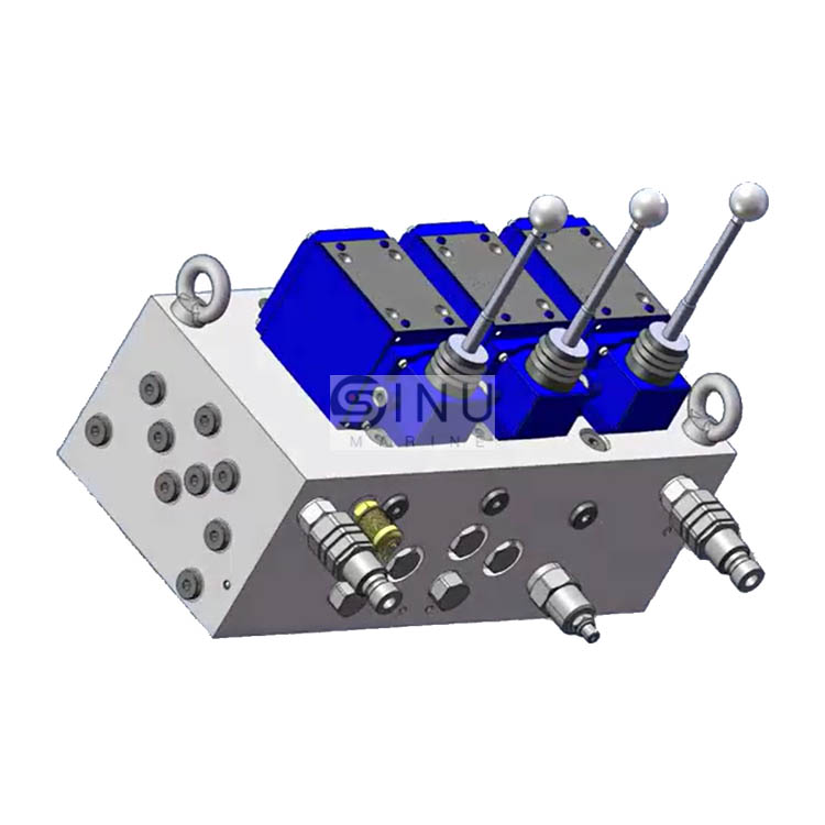 Control valve block DRAWING NO.S1293-03-101/S1293-03-103 for hatch cover