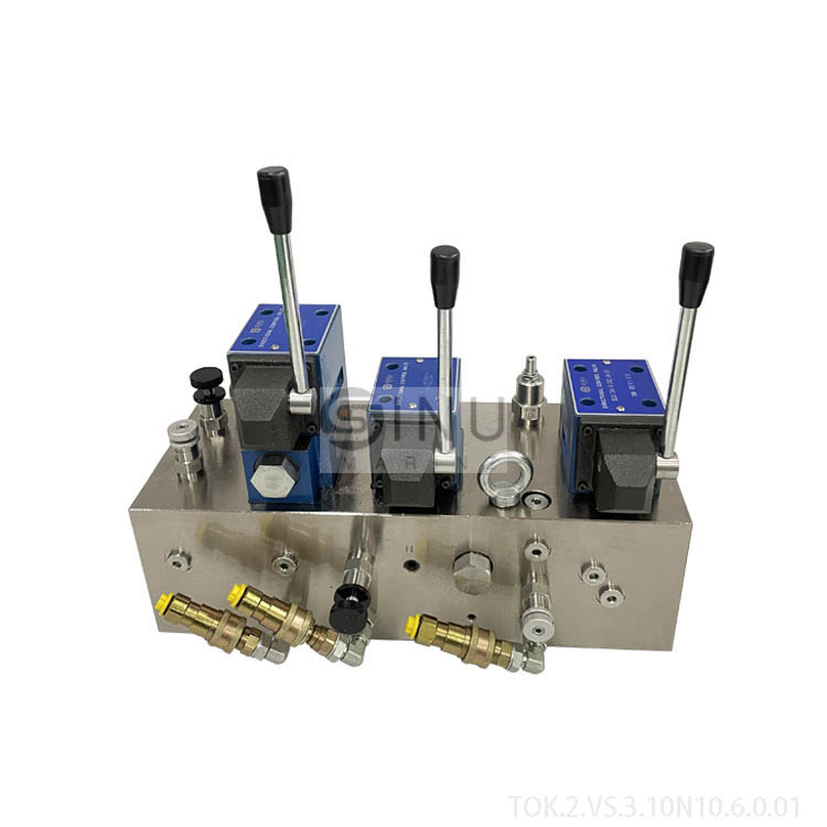 Hatch cover hydraulic control valve stand Dwg No.43956981