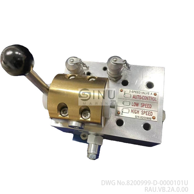 Hydralic valve 2 Speed Valve A Drawing No.8200999-D-0000101U for ...
