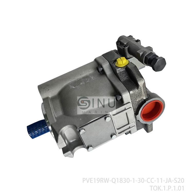 Hydrualic piston pump PVE19RW-Q1830-1-30-CC-11-JA-S20 for steel hatch cover