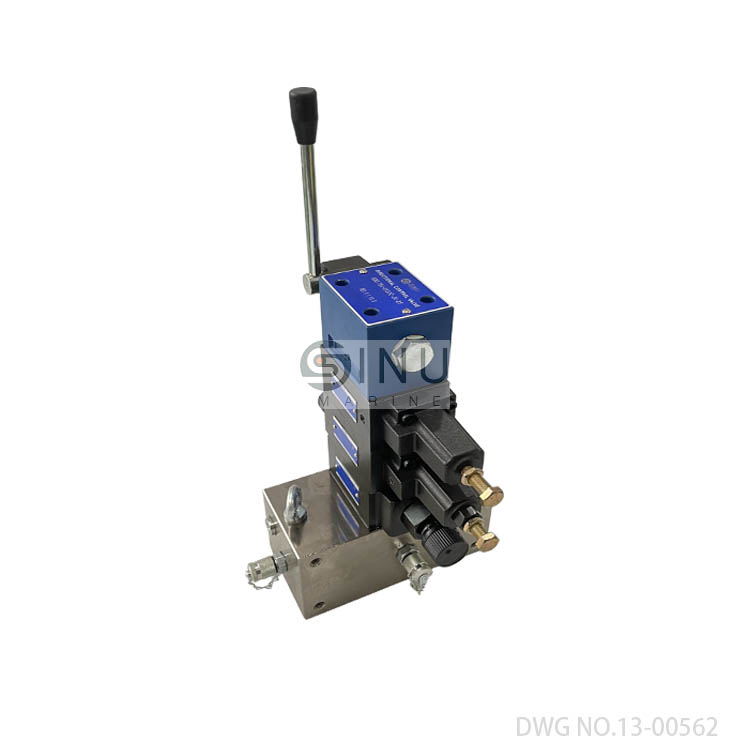 Macgregor Control valve stand DWG NO.13-00562 hatch cover hydraulic system