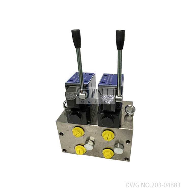 MacGregor hatch cover Control valve unit DWG No.203-04883